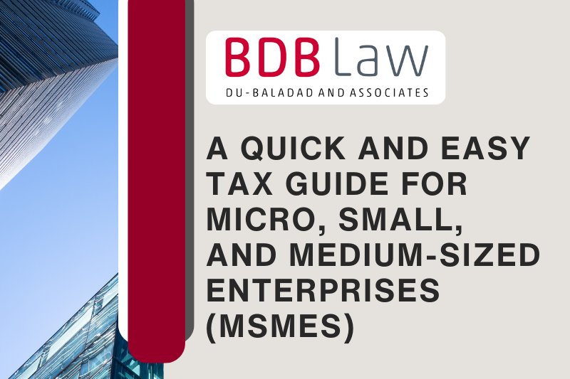 A Quick and Easy Tax Guide for MSMEs 2025