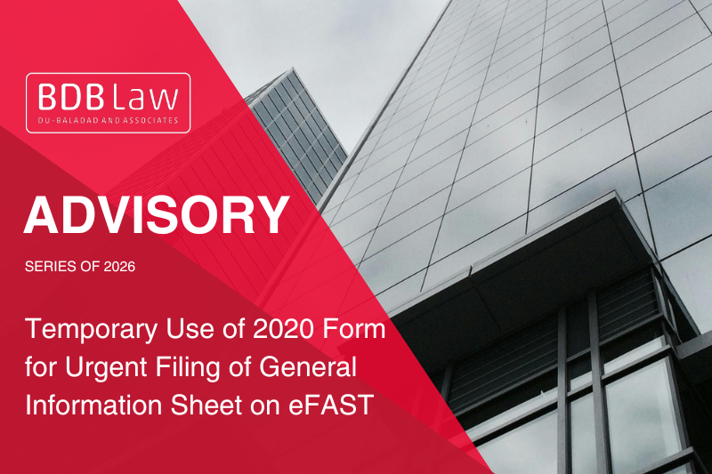 Temporary Use of 2020 Form for Urgent Filing of General Information ...